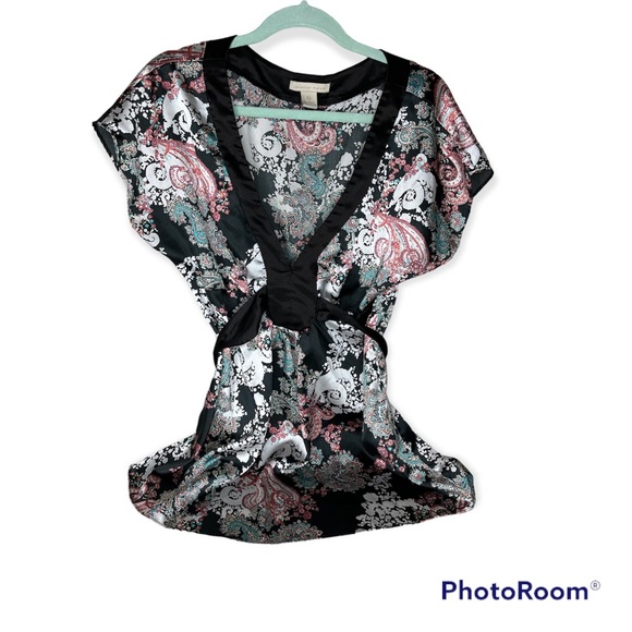 jonathan martin | Tops | Jonathan Martin Black Pink And Teal Paisley ...
